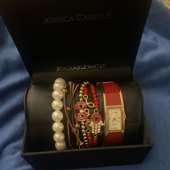 Jessica | Accessories | Jessica Carlyle Stackable Watch | Poshmark